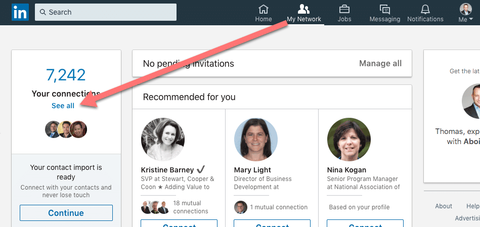 How To Download Your Linkedin Contacts